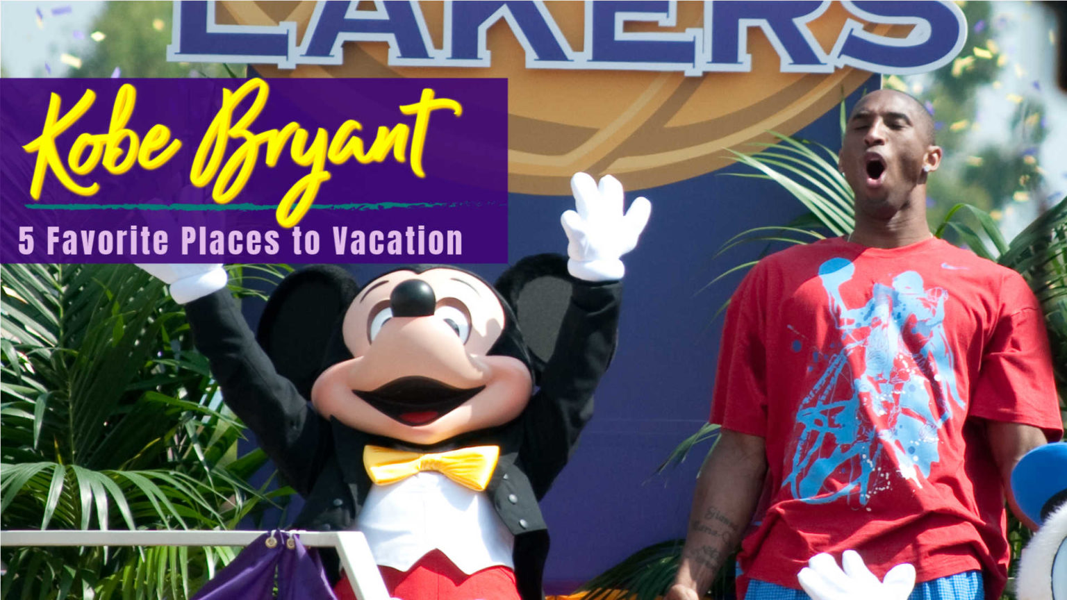 Kobe Bryant's Five Favorite Places to Vacation With His Family