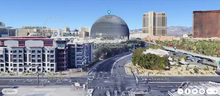 Best 5 Viewpoints of the Sphere in Las Vegas