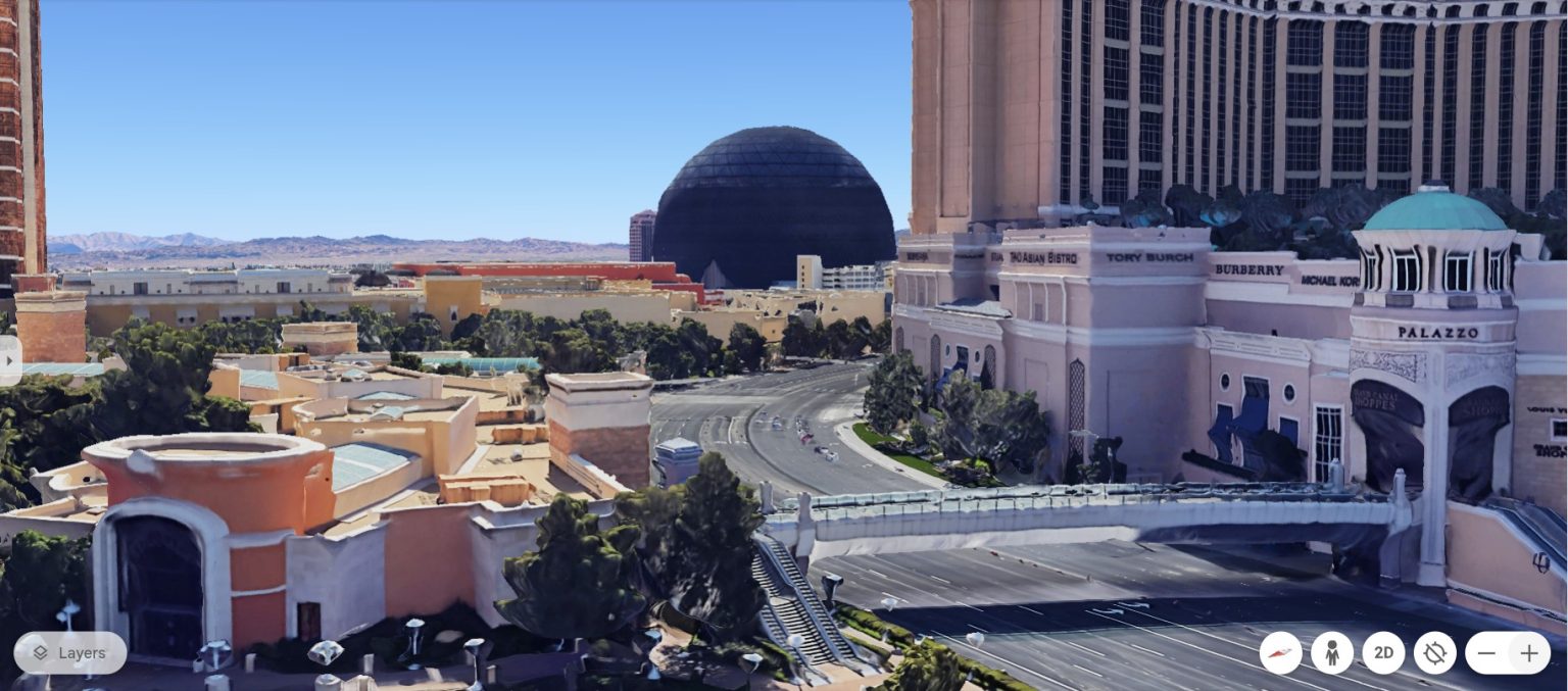 Best 5 Viewpoints of the Sphere in Las Vegas